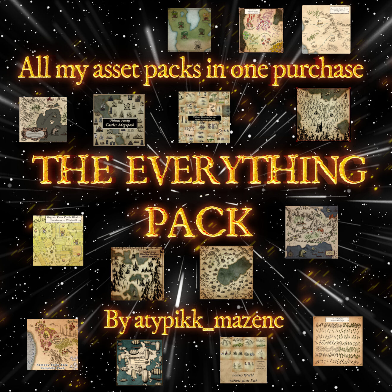 THE EVERYTHING PACK - MOST OF MY ASSETS PACKS IN ONE PURCHASE