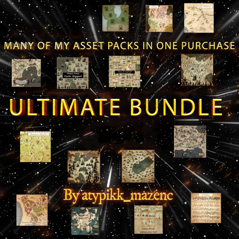 Wonderdraft assets | Fantasy Map Assets