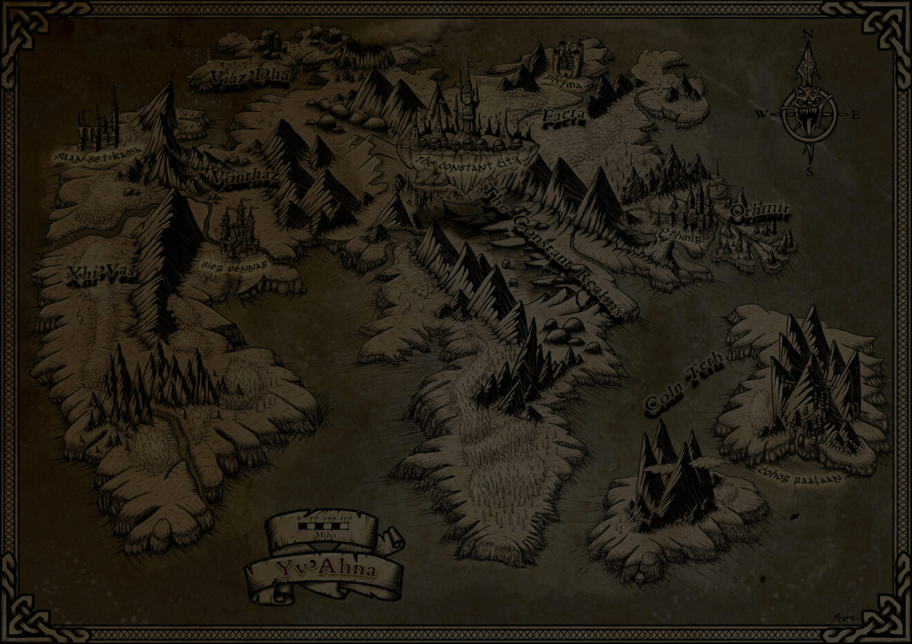 Wonderdraft Assets & Fantasy Map Icons – Vintage Cartography Assets
