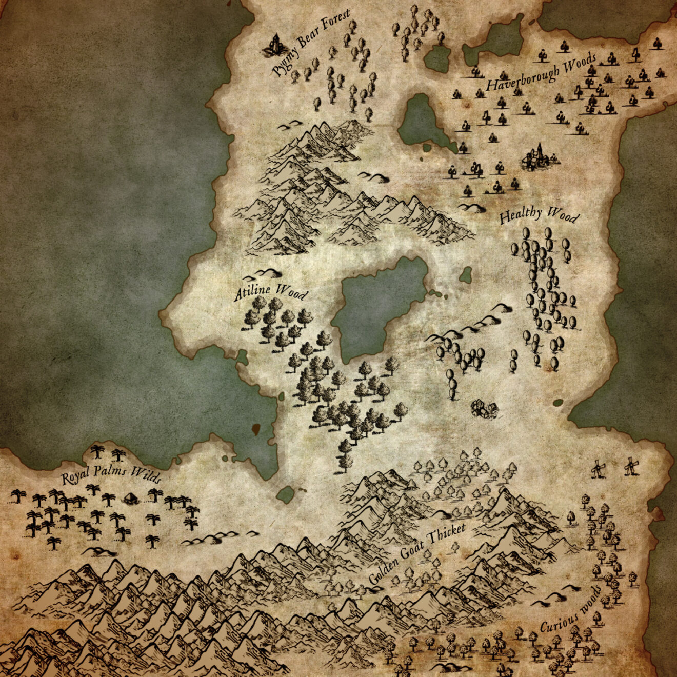 20 Seamless Old Paper and Parchment Textures - Ground Pack | Fantasy ...