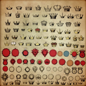 Decorative Map Elements Complete Bundle - Fantasy Map assets