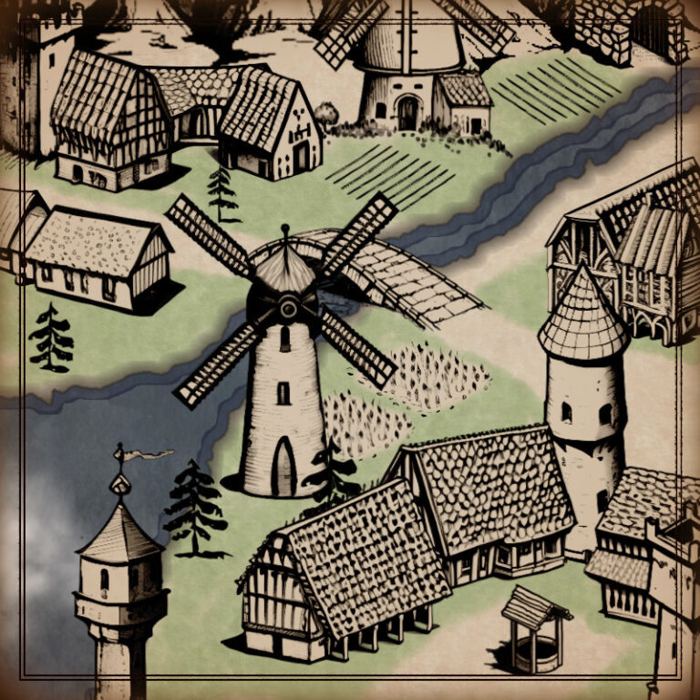Medieval Fantasy Countryside Pack : Crops, Fields & Windmills assets