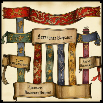 Cartography assets & Ribbons : Map Embellishments