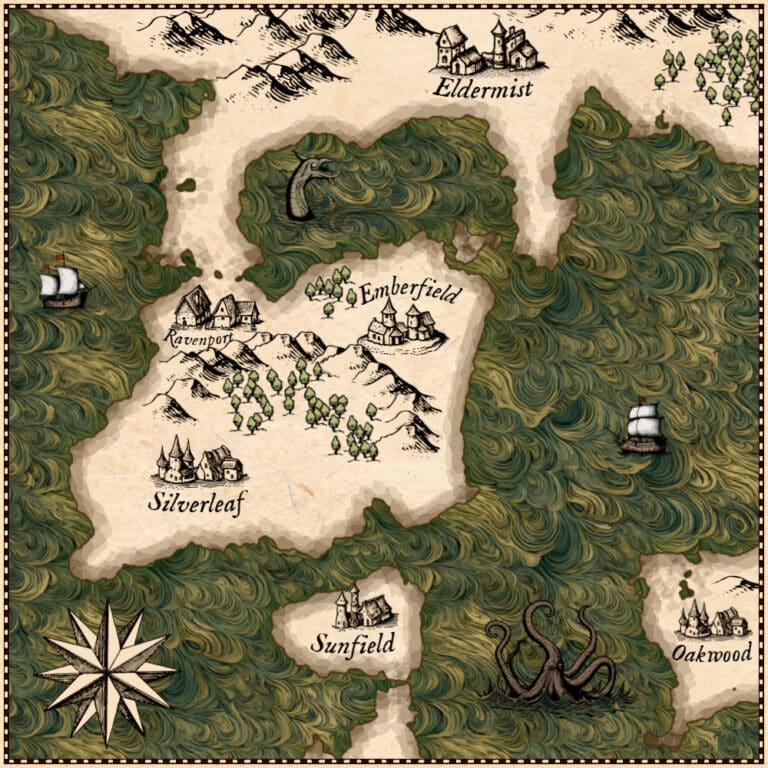 Artistic Seamless Antique Water Textures Pack - Map Assets