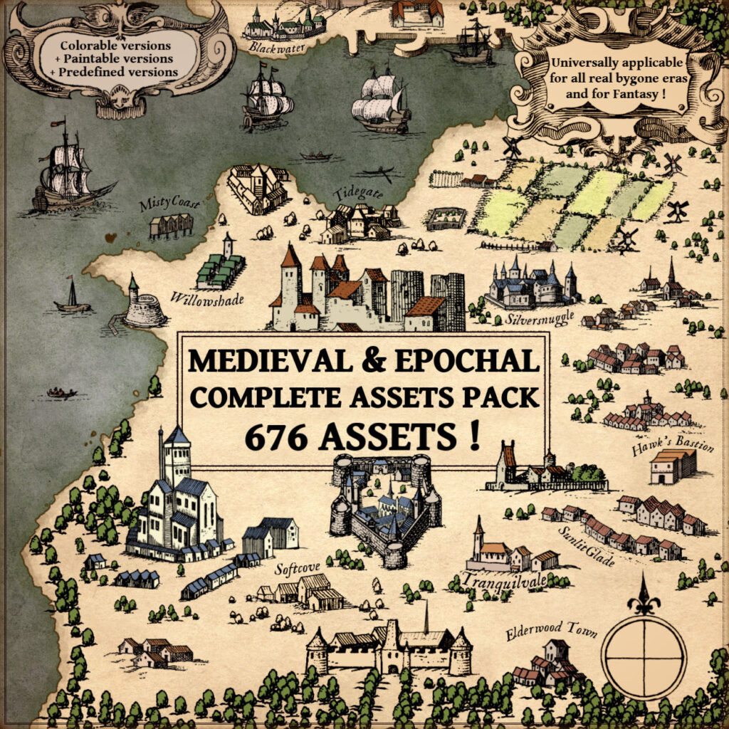 Epochal & Medieval - Complete Vintage Versatile Assets Pack