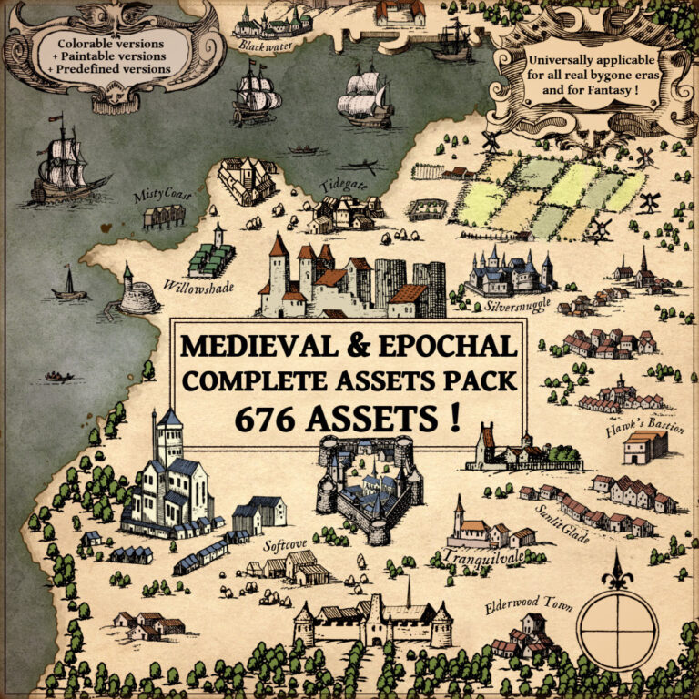 Epochal & Medieval - Complete Vintage Versatile Assets Pack