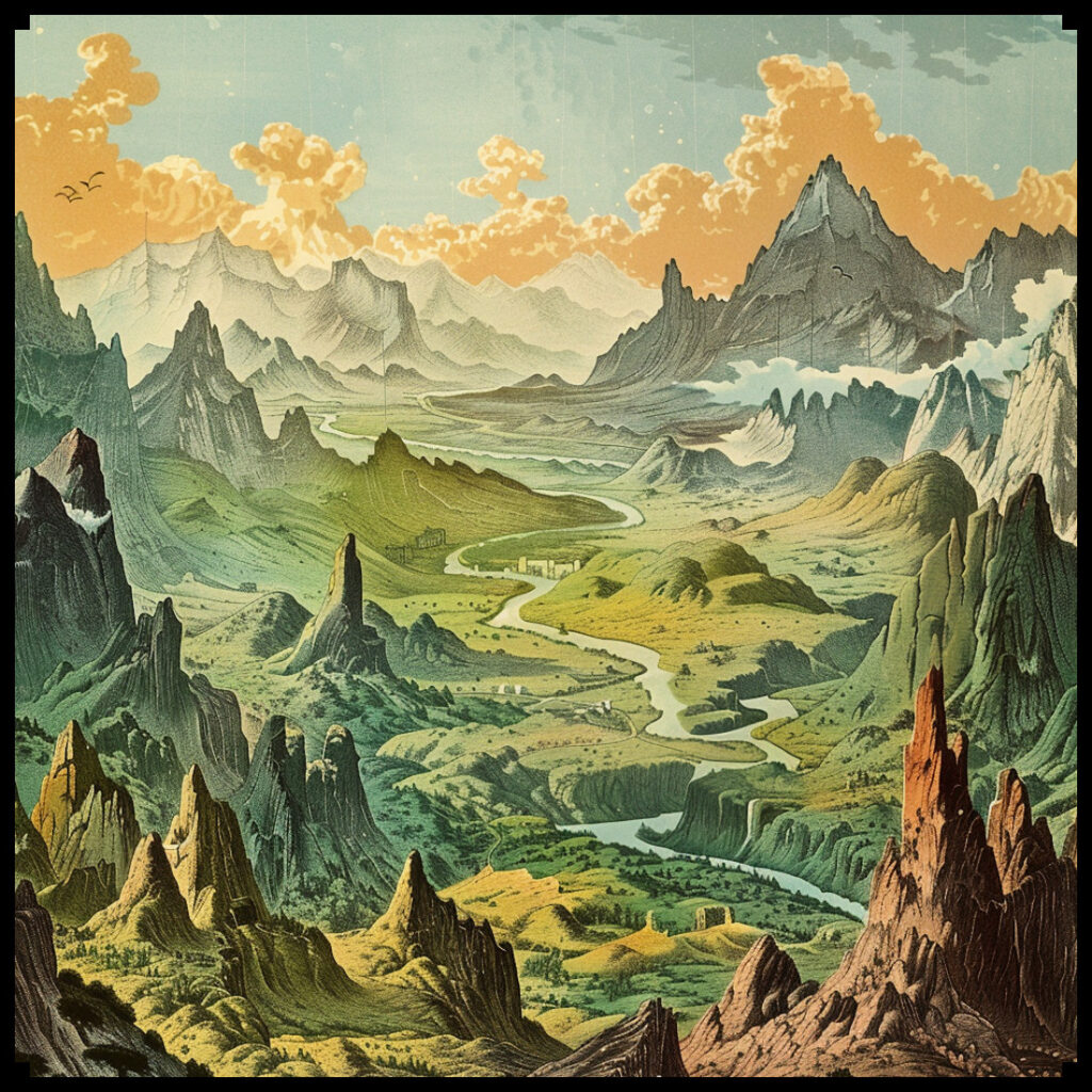 Fantasy Map Symbols : Mountains & Mesas in Fantasy Worlds