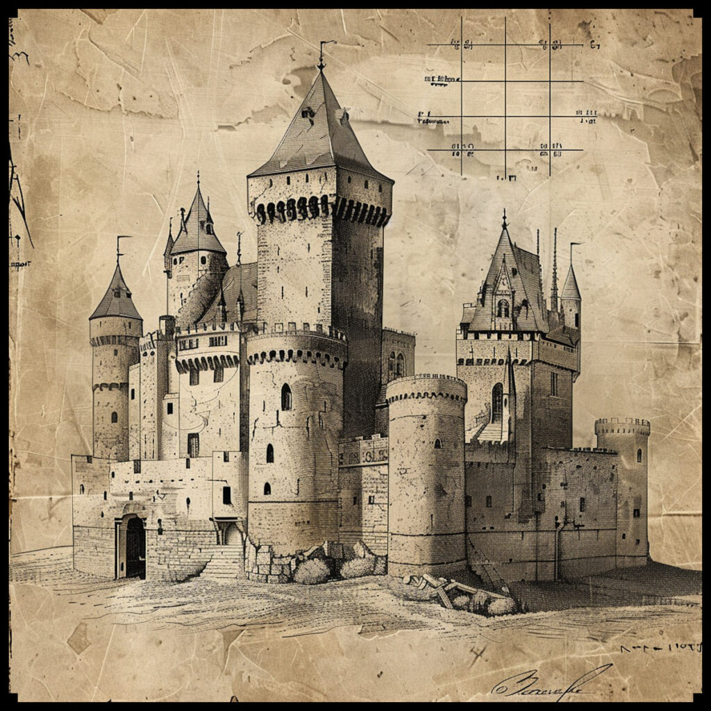 Castles in Cartography : Mapping with fantasy map assets