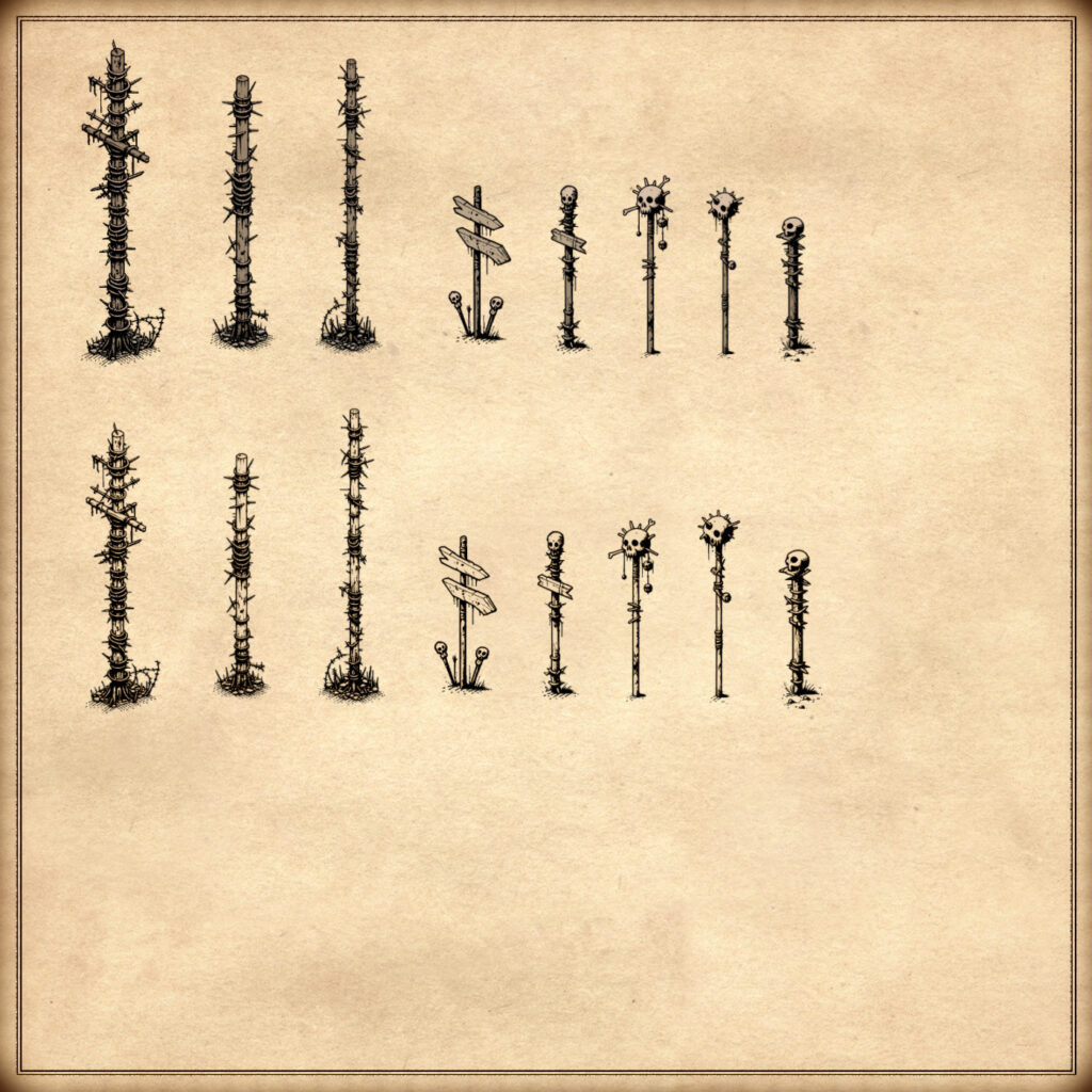 Post-Apocalyptic Mad Max Vintage cartography assets MEGAPACK