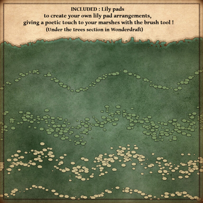Marshes, Swamps, & Bogs, Vintage cartography assets Pack
