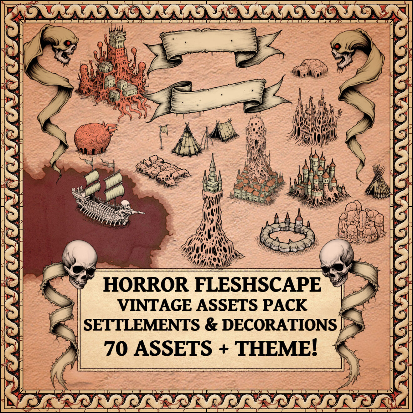 Wonderdraft Assets & Fantasy Map Icons – Best Cartography Assets