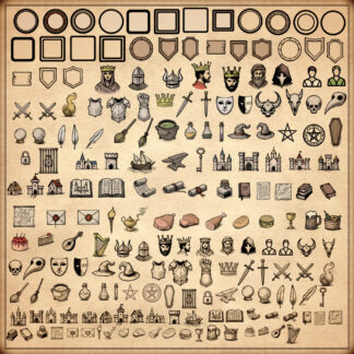Fantasy Map Icons Collection - Wonderdraft assets