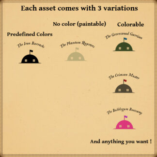 WW2 & Modern War Symbols & Icons Old Cartography Assets Pack