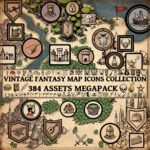 fantasy map symbols | Fantasy Map Assets