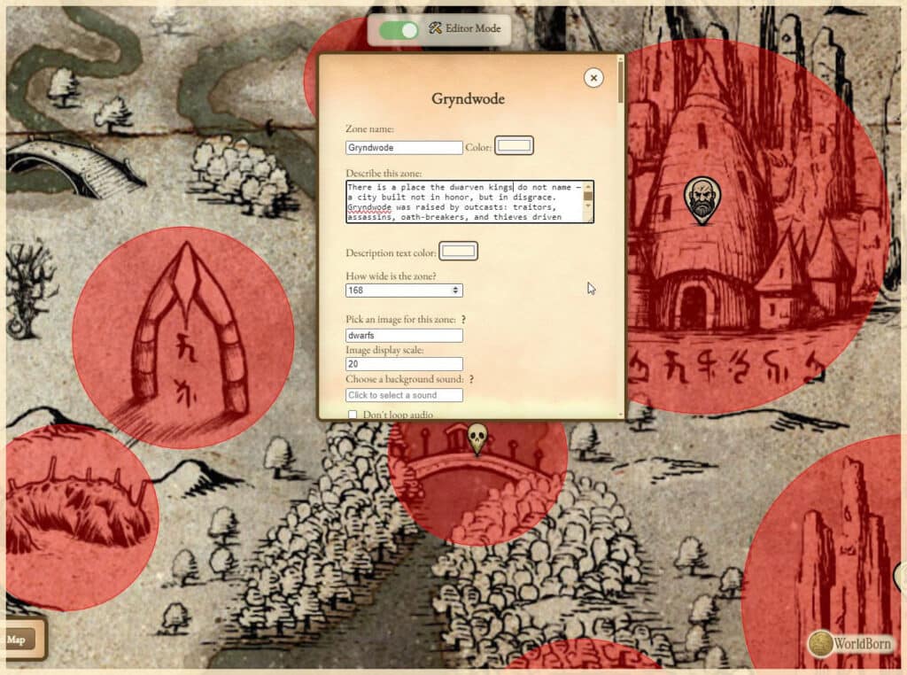 WorldBorn – The Interactive Fantasy Map Tool