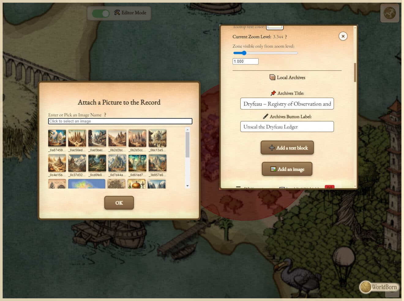 WorldBorn – The Interactive Fantasy Map Tool