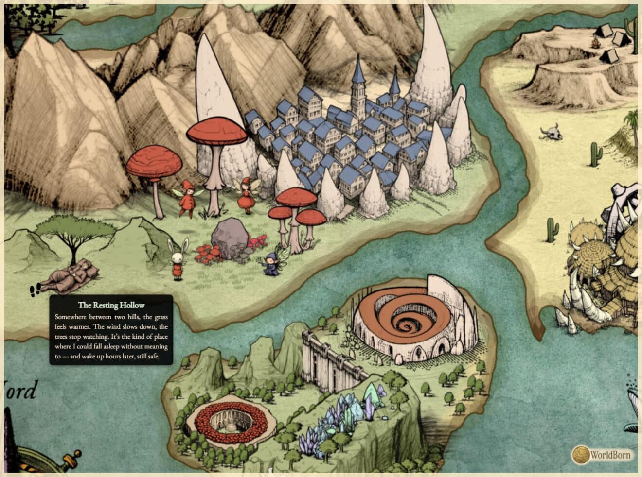 WorldBorn – The Interactive Fantasy Map Tool